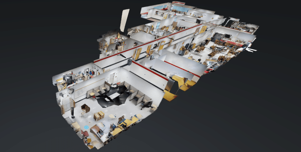 Matterport scans assist Lakeview Middle School renovation